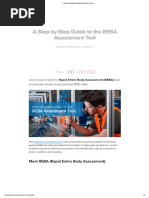 Rapid Entire Body Assessment (REBA) : General Result 12 Very High | PDF ...