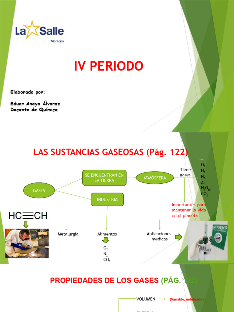 Propiedades y Comportamiento de Gases | PDF | Gases | Presión