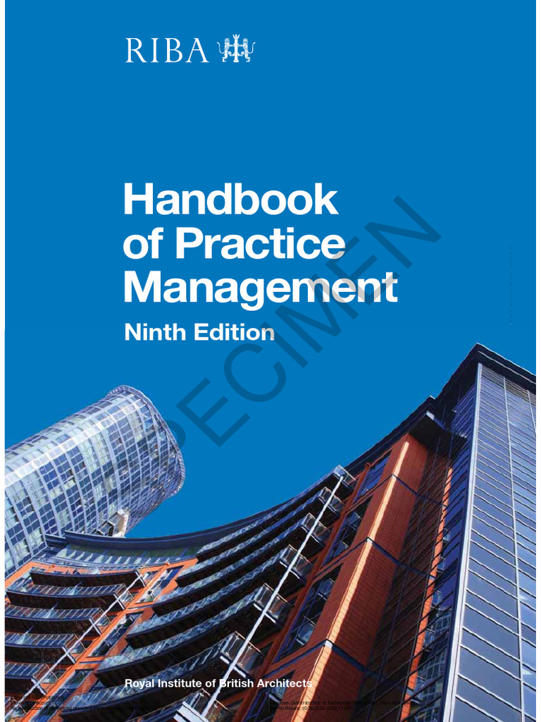 RIBA - Handbook of Practice Management | PDF | Building Information ...