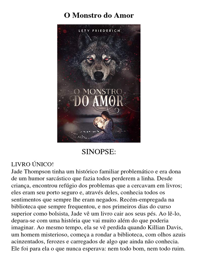 O Monstro Do Amor | PDF
