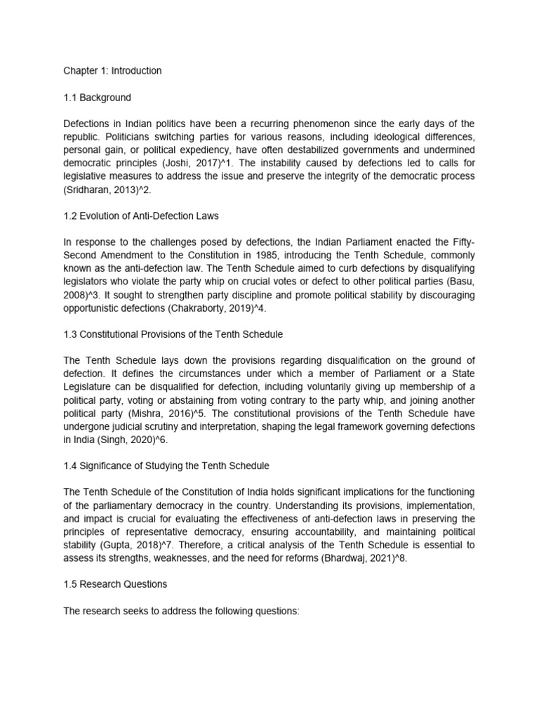 Chai 1 | PDF | Methodology | Government