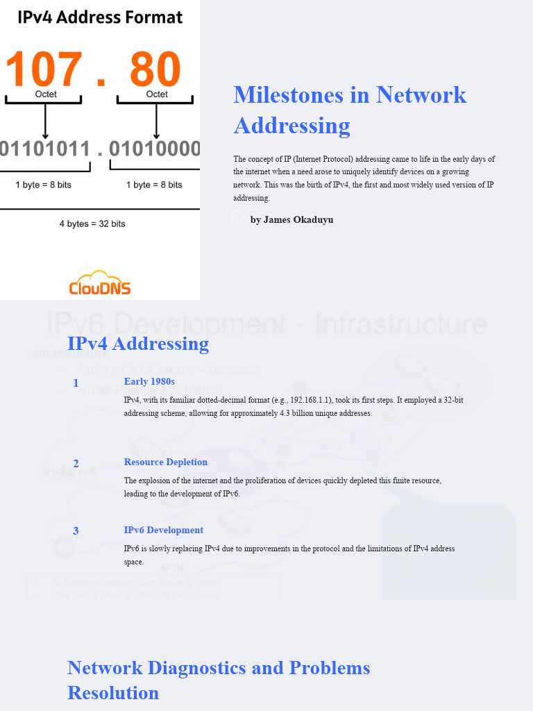 Milestones in Network Addressing | PDF | Ip Address | Computer Network