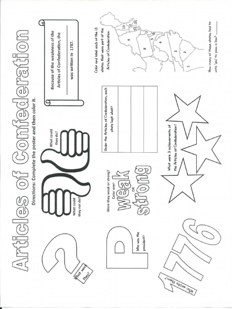 ArticlesofConfederation 1 | PDF