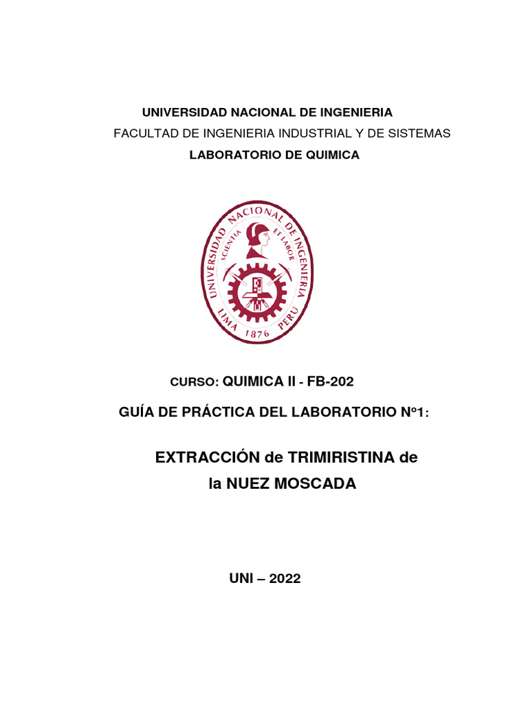 Extracción de Trimiristina en Lab. | PDF | Solvente | Etanol