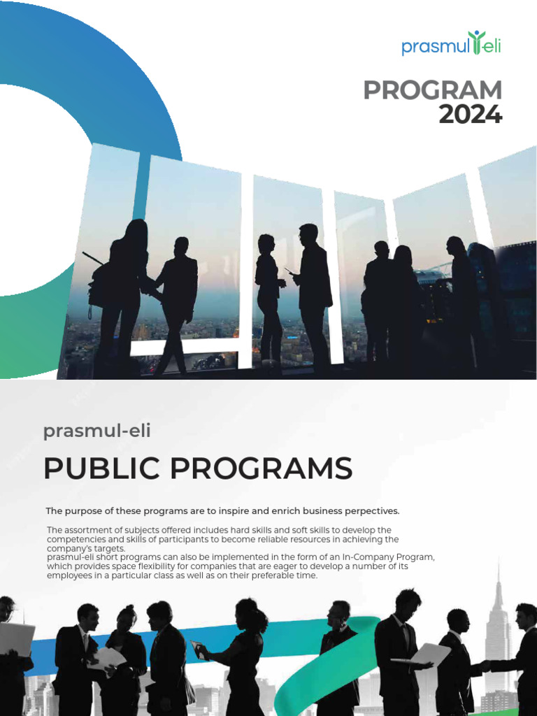 Prasmul-Eli Program 2024 | Download Free PDF | Business | Economies