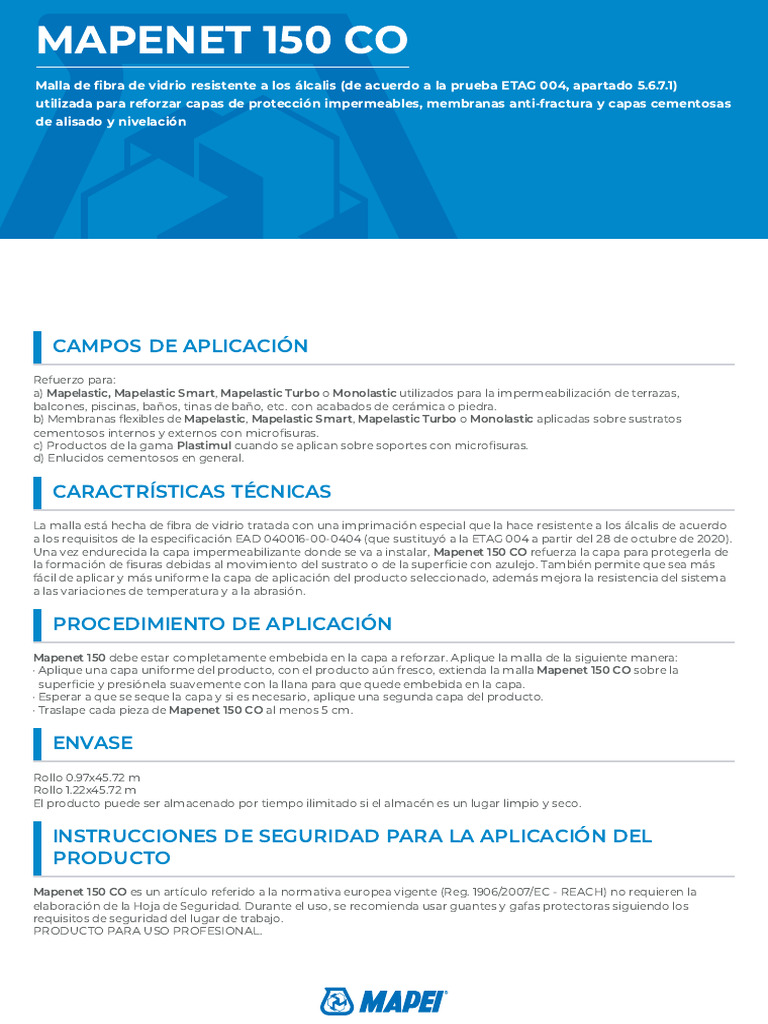 Mapenet 150 Co Es MX | PDF