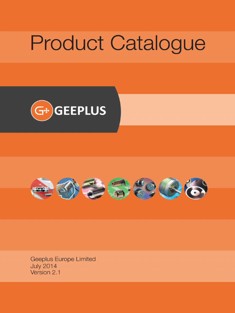 GeePlus Electromechanical Actuators Catalogue | PDF | Inductor | Force