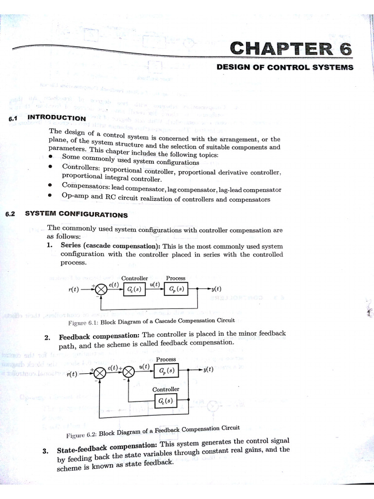 Controller and Compensator CH 6 | PDF