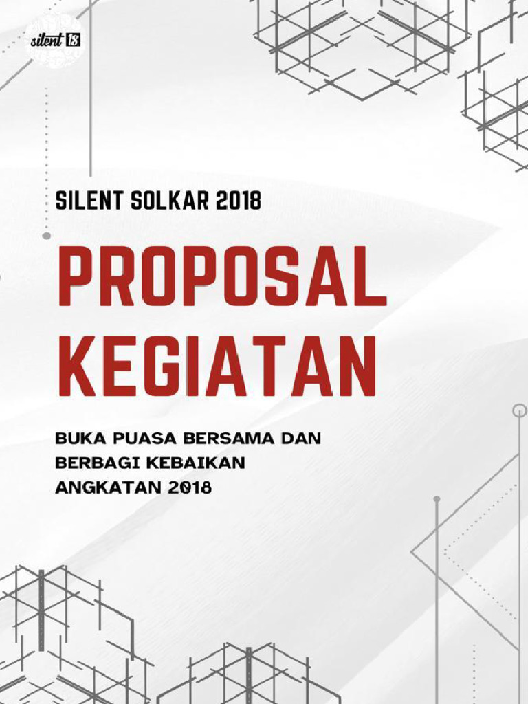 Proposal Bukber Dan Berbagi Kebaikan Silent 2018 | PDF