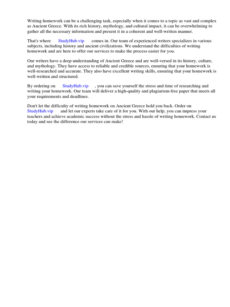 BBC Homework Ancient Greece | PDF | Homework | Ancient Greece