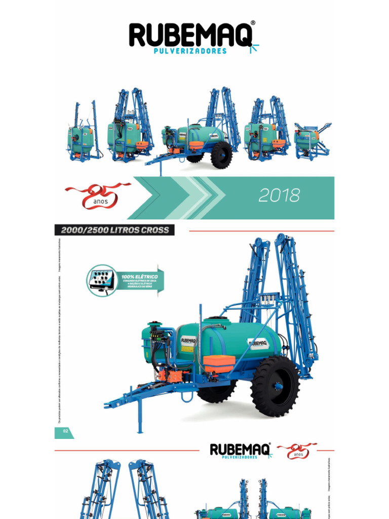 Catalogo 2018 - Rubemaq | PDF