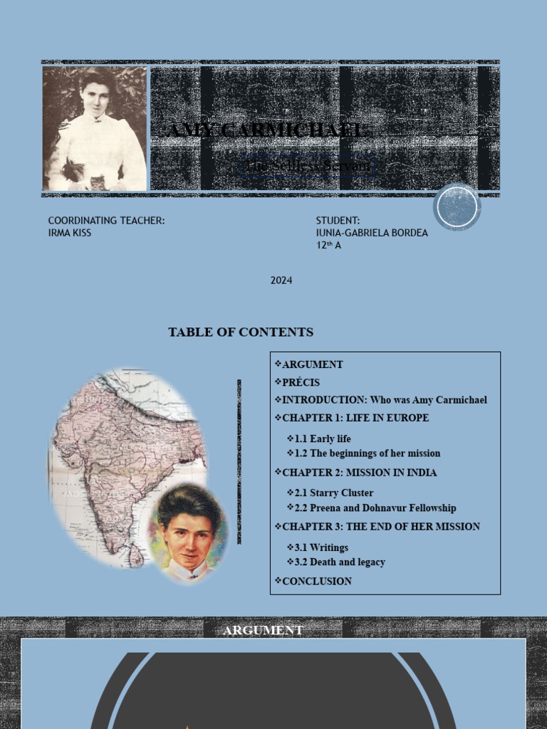 Amy Carmichael: Life and Legacy | PDF