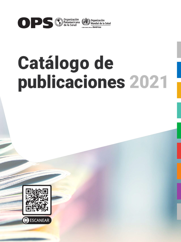 Ops Catalogo Publicaciones Jan 2022 | PDF | Organización Panamericana ...