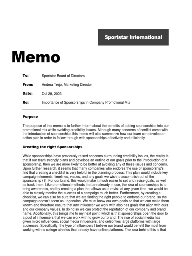 Sportstar International | PDF | Brand | Sponsor (Commercial)