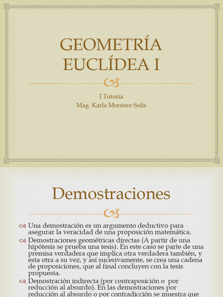 Geometria Euclidea 1 IT 2024 | PDF | Geometría euclidiana ...