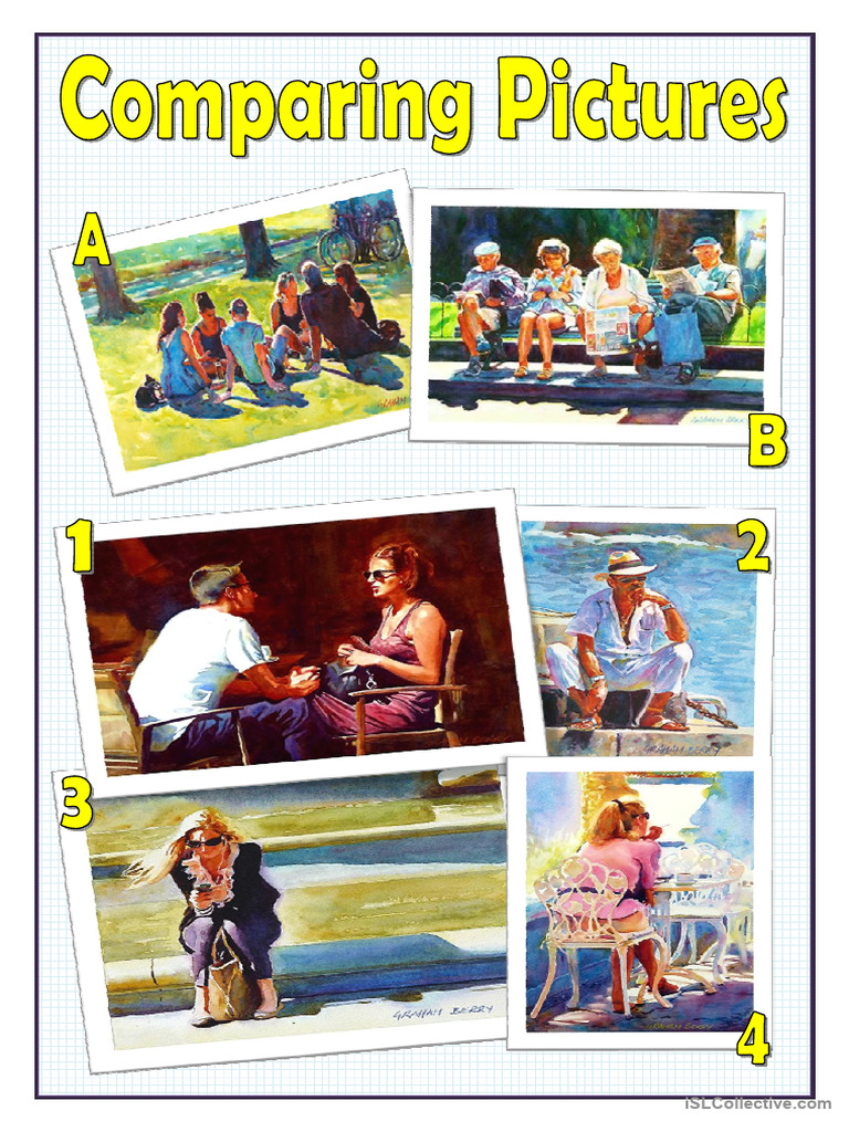 Comparing Pictures - Speaking Activity | PDF