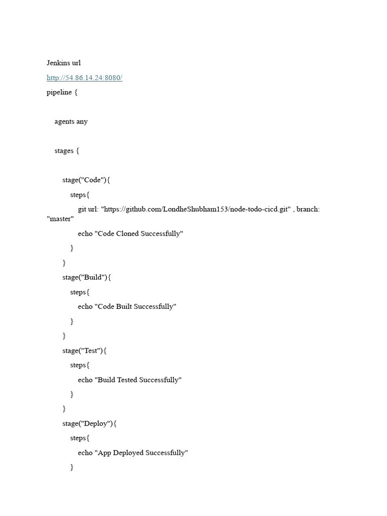 Pipeline Script | PDF