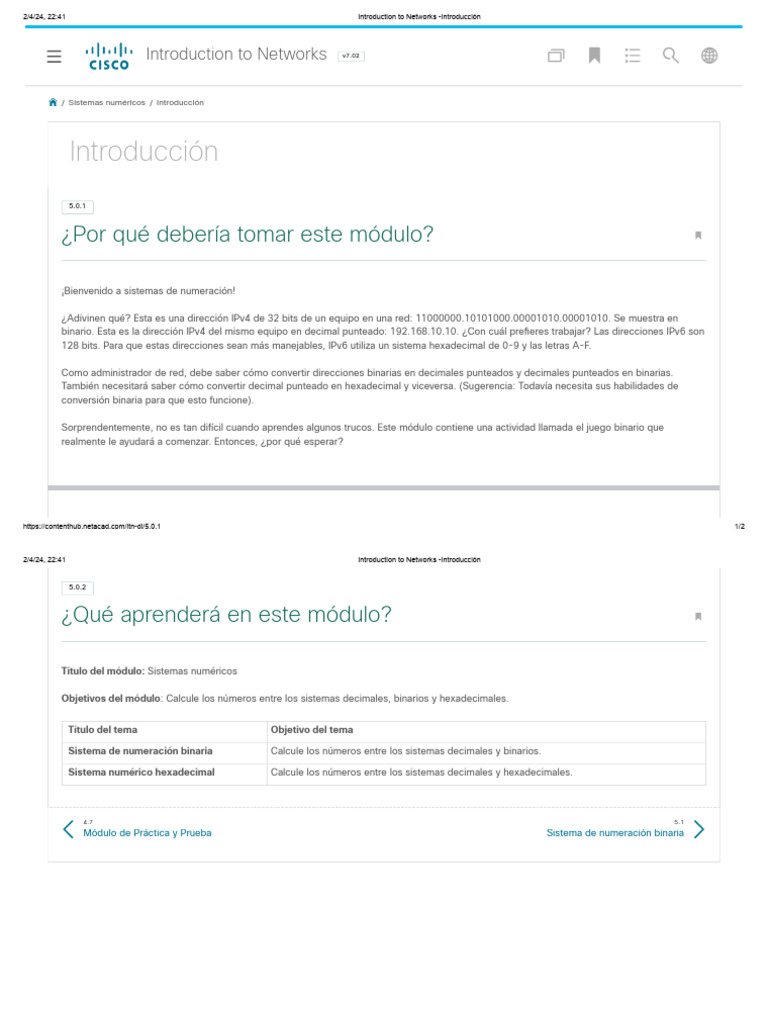 Introduction To Networks - Introducción | PDF | Yo Pv6 | Protocolos de internet
