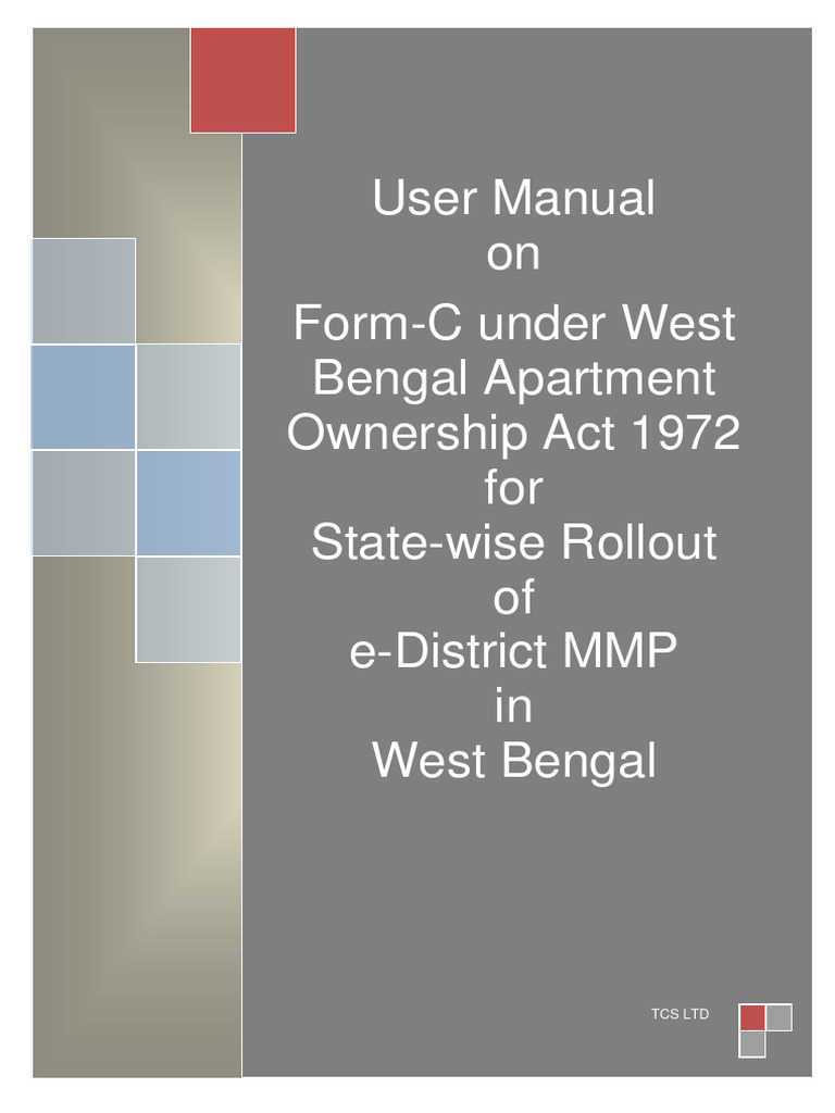 Applicant - Form C Under West Bengal Apartment Ownership Act 1972 | PDF ...