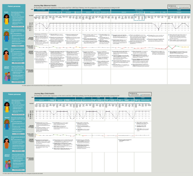First 1,000 Days Pregnancy Journey Map | PDF | Pregnancy | Childbirth