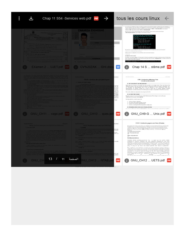 Cours Linux et Services Web | PDF | Computers