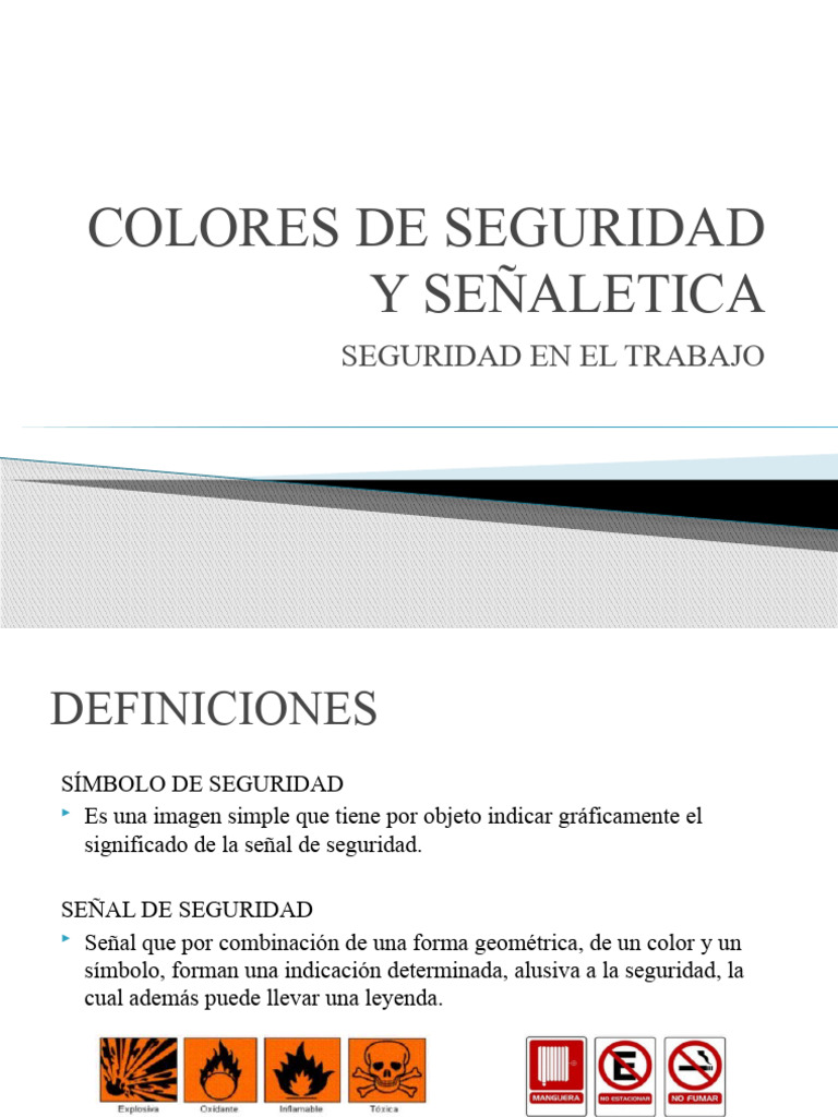 12 - Colores de Seguridad y Señaletica | PDF | Color