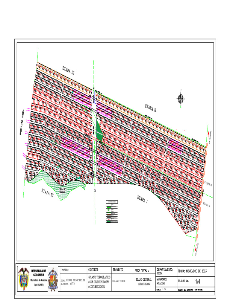 Plano General Actualizado | PDF