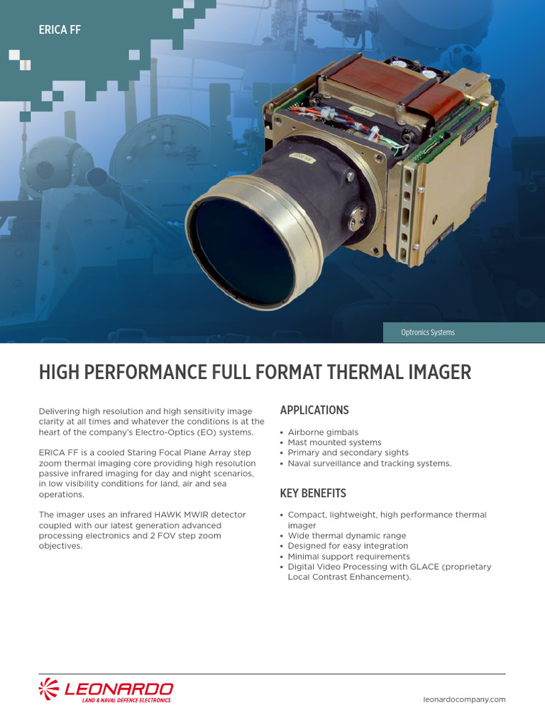Erica FF Full Format Thermal Imager LQ mm08118 | PDF | Infrared | Optics