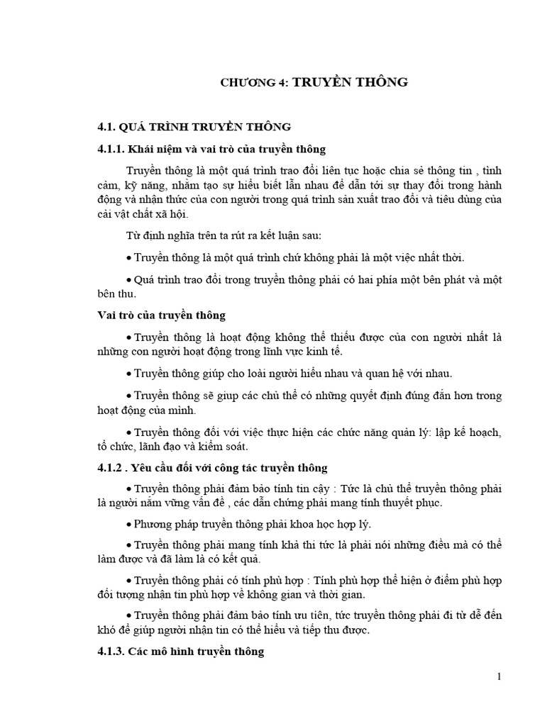 LDH - C4 - Truyen Thong Va HTTT Phan Hoi | PDF