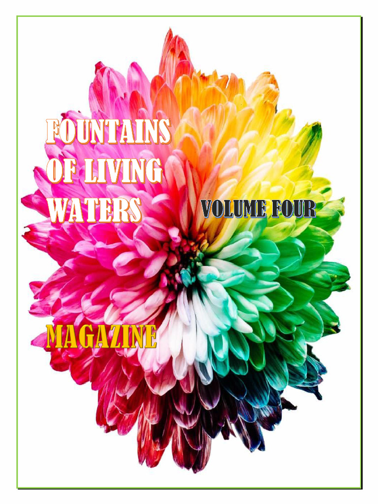 Fountains of Living Waters - Volume 4 | PDF | Jesus | Religious Belief ...