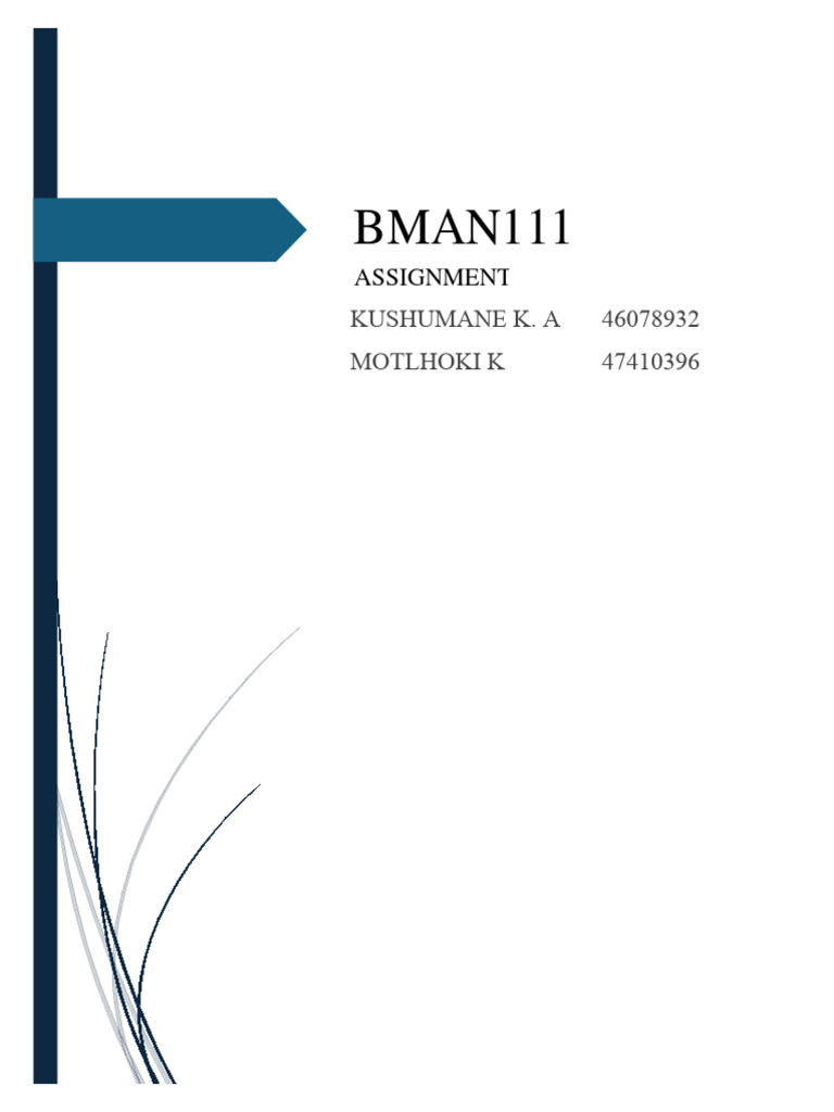 Bman111 Assginment 02 | Download Free PDF | Strategic Management ...