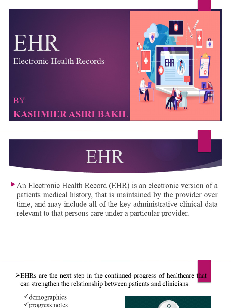 Ehr Report | PDF | Electronic Health Record | Medicaid