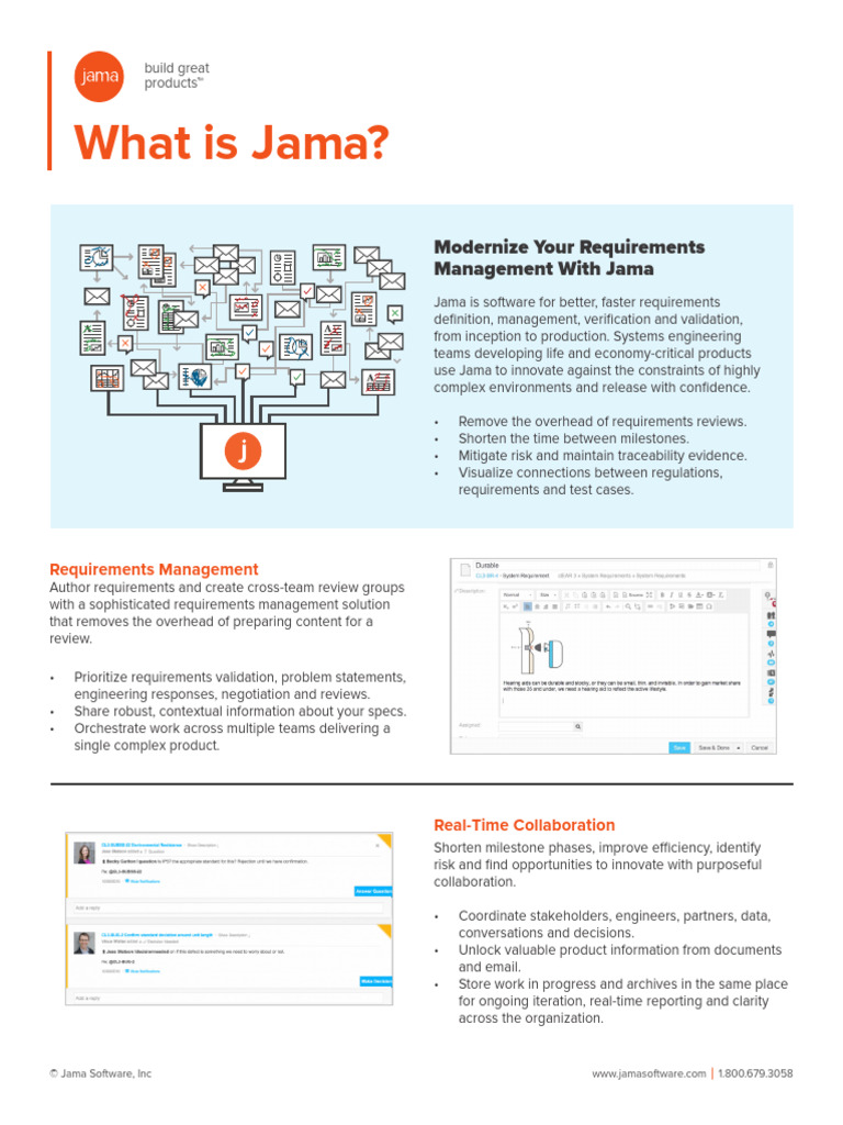 What Is Jama Product Features PROD | PDF | Information Technology ...