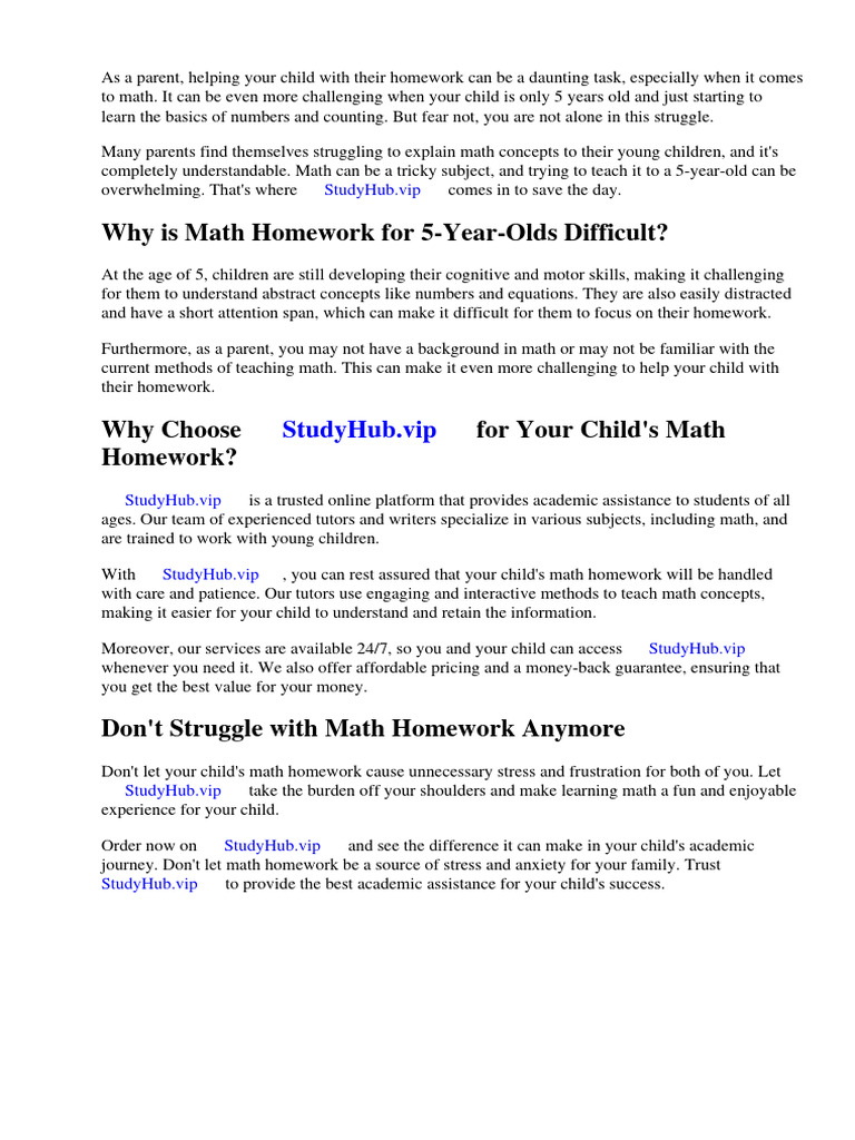 Maths Homework Age 5 | PDF | Worksheet | Mathematics