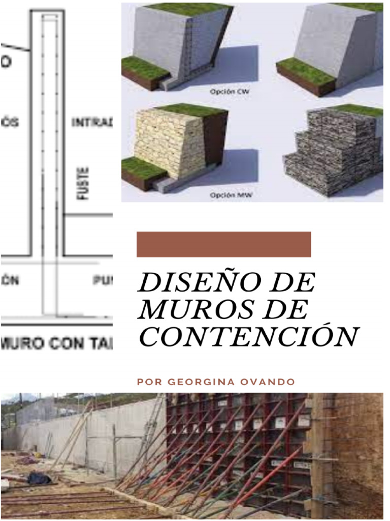 Diseño de Muros de Contención | PDF | Estrés (Mecánica) | Presión