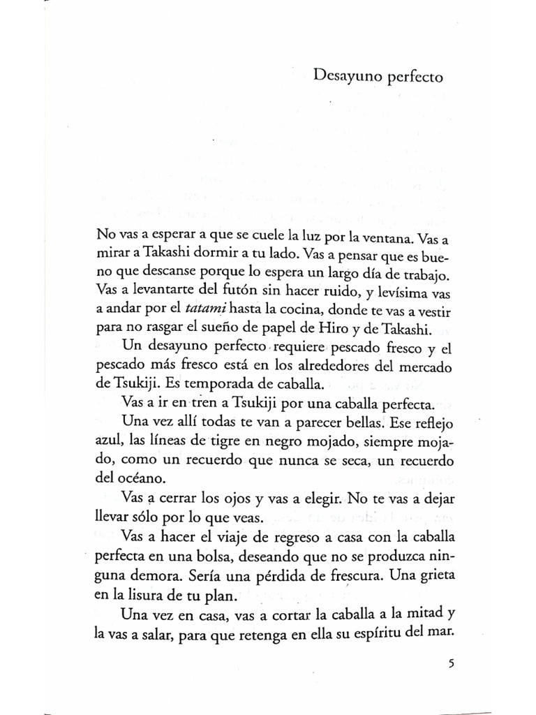 Desayuno Perfecto, Alejandra Kamiya | PDF