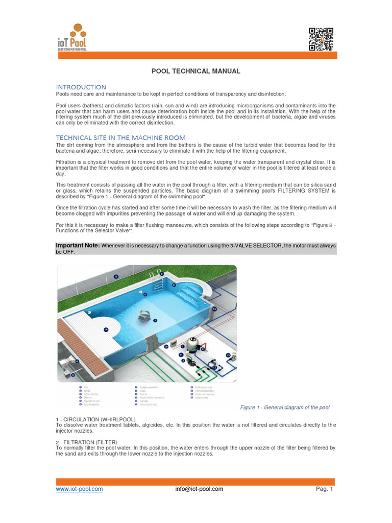 Pool Manual - en | PDF | Water Purification | Water
