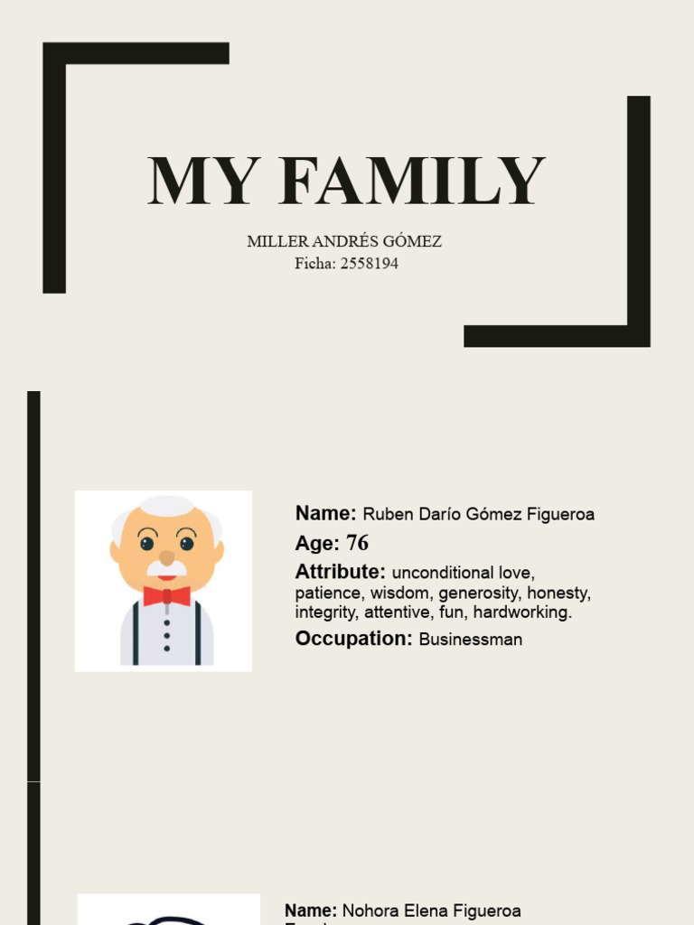 Family Profiles and Attributes Overview | PDF