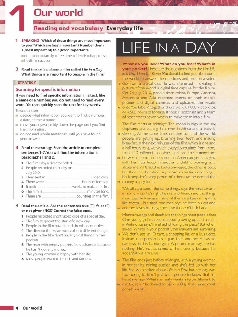 Unit 1 - PI | PDF | Adjective | Noun