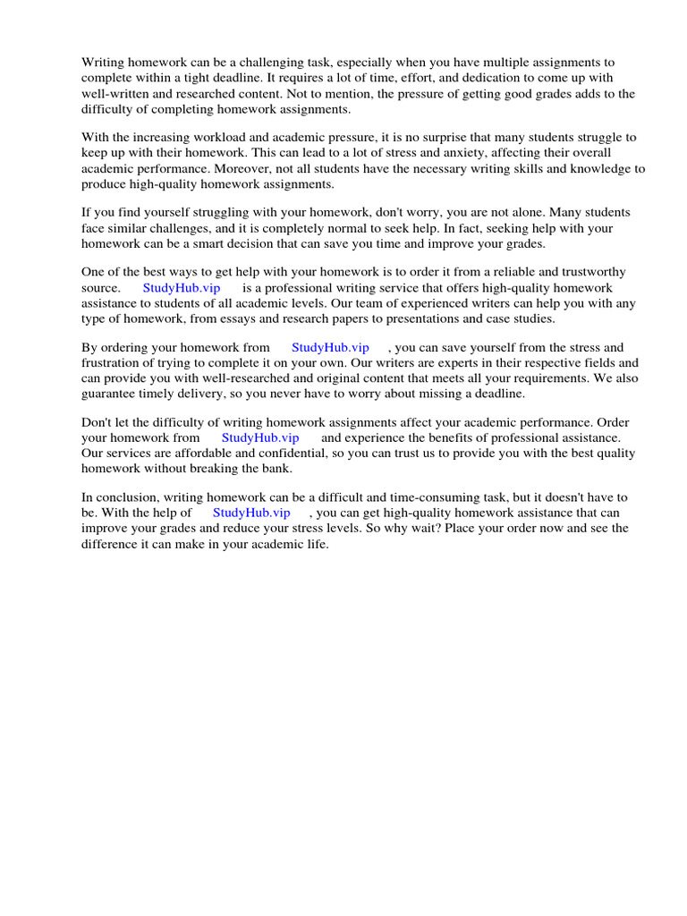 Unit 8 Assignment 1 Homework | PDF | Homework | Mental Health