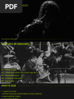 Evolution of Jazz Music History | PDF | Jazz | English Language Music