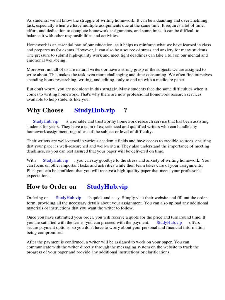 Pro Homework Research | PDF | Homework | Teachers