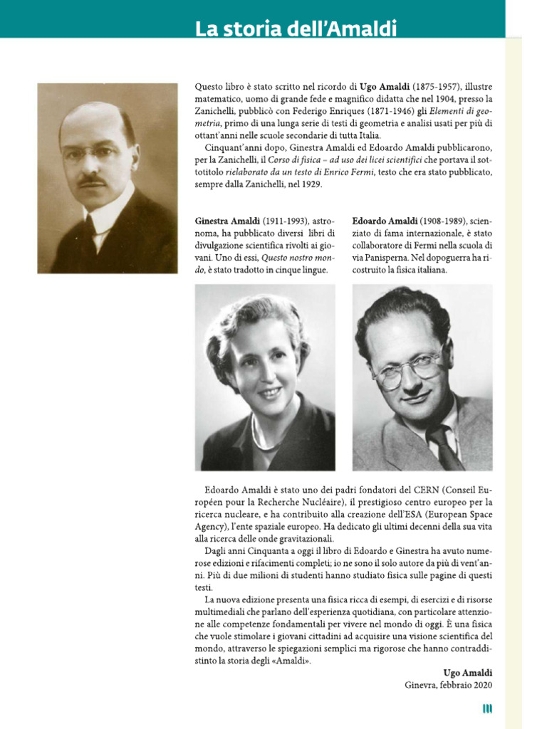 Il Nuovo Amaldi Per I Licei Scientifici - Blu - Meccanica e ...