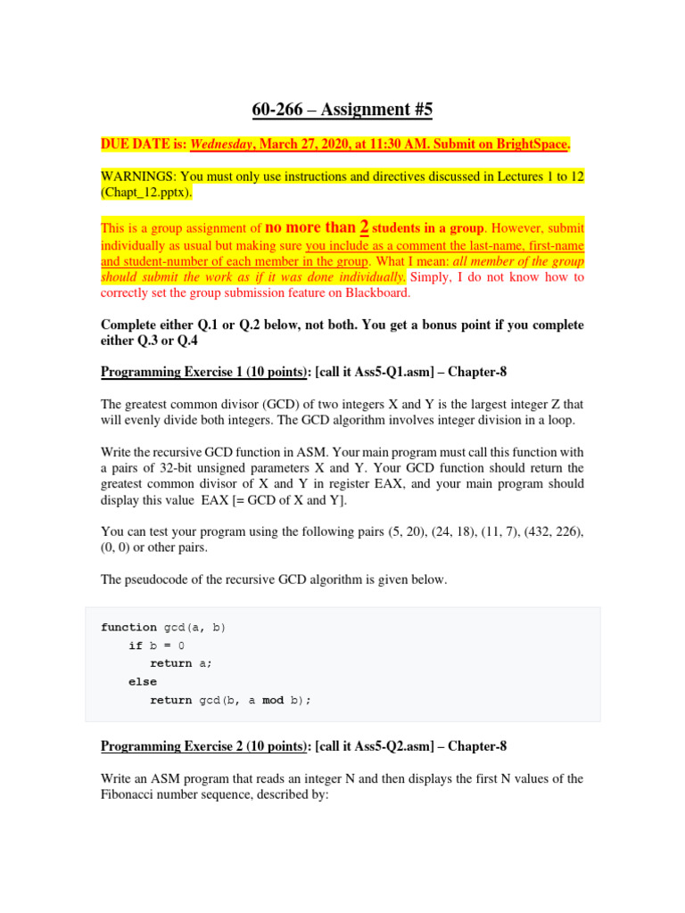 Assignment 5-WInter 2024 | Download Free PDF | Algorithms | Algorithms And Data Structures