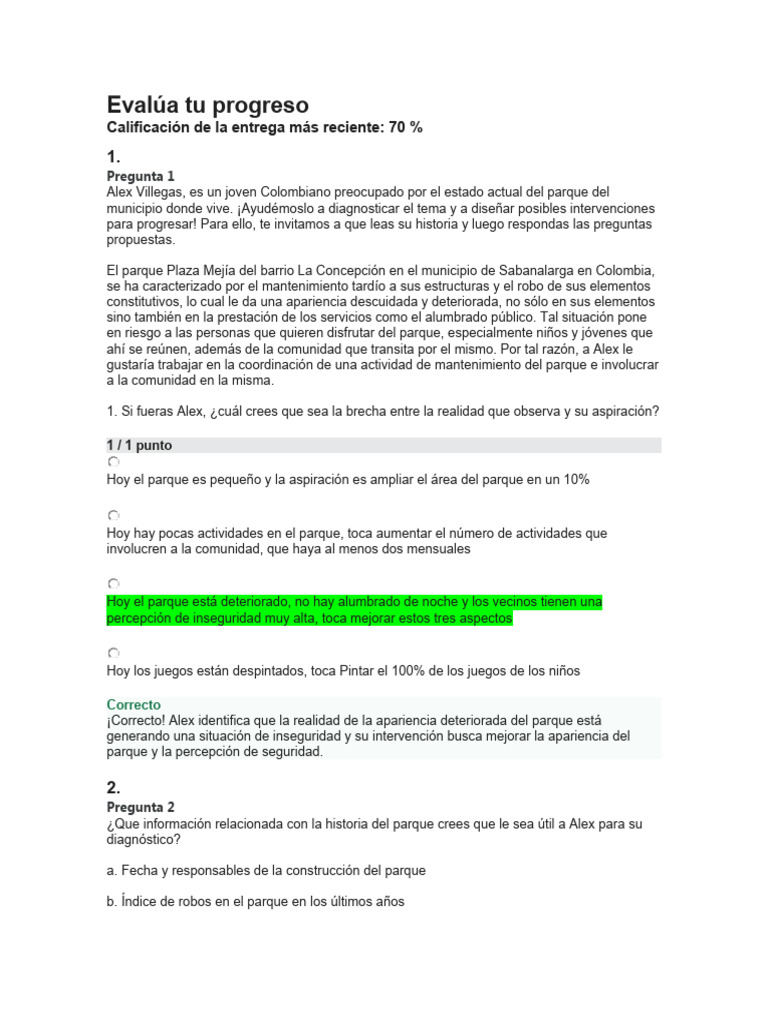 Evalúa Tu Progreso | PDF | Liderazgo | Valores