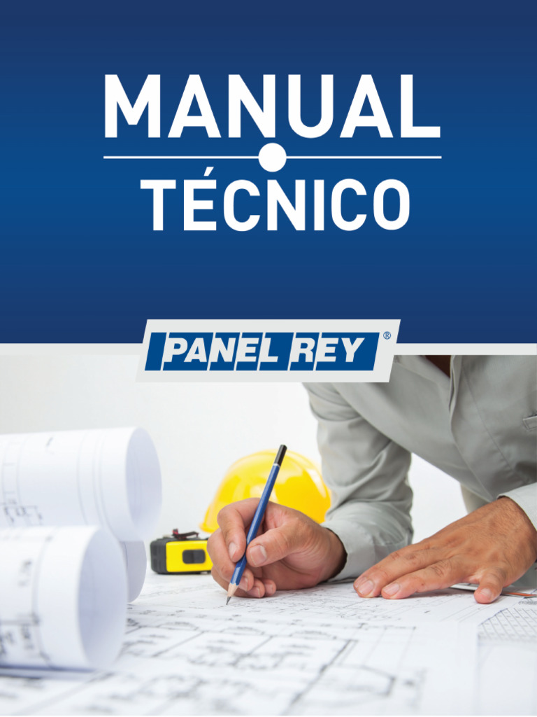 Manual Técnico Panel Rey | PDF | Enmarcado (Construcción) | Yeso