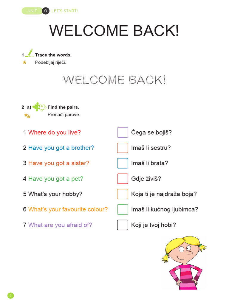 NBB4 - SEN - Unit 0 | PDF