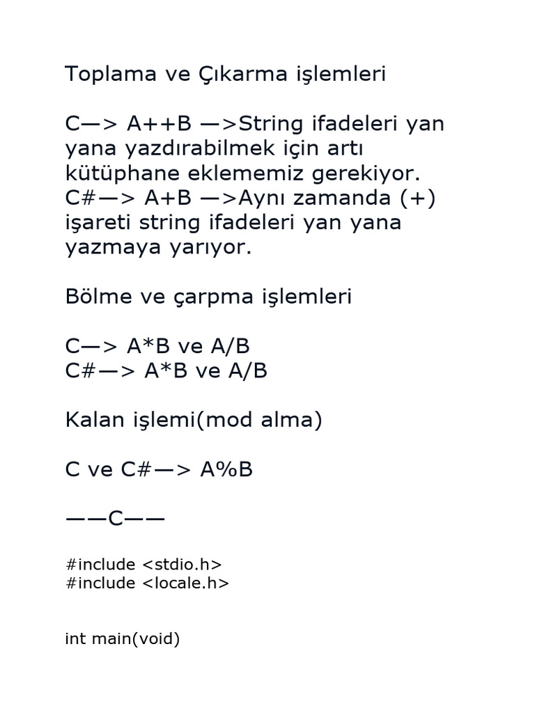 Programlama Temelleri | PDF