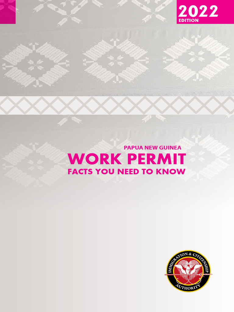 Post File 7285060 Work Permit Handbook Online | PDF | Travel Visa ...