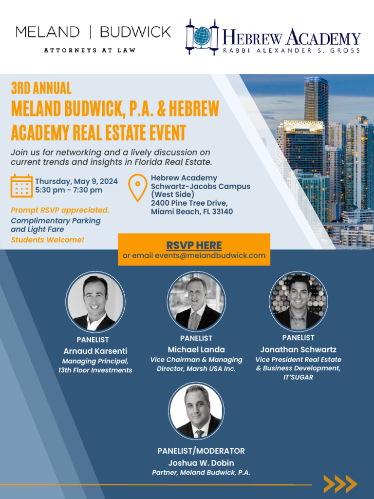 2024 Real Estate Event Invitation | PDF